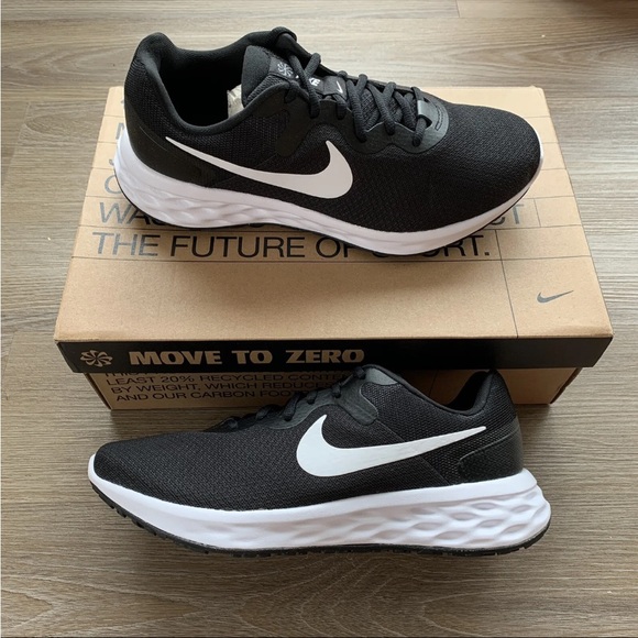 Nike | Shoes | New Nike Revolution 6 Nn 4e Wide Mens Shoes Blackwhite ...